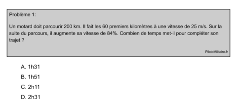 Mathématiques EOPN - Pilote Militaire